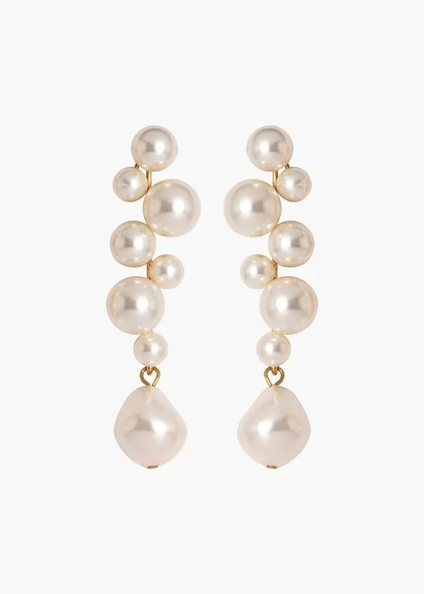 JENNIFER BEHR Margaritari Earrings - Pearl