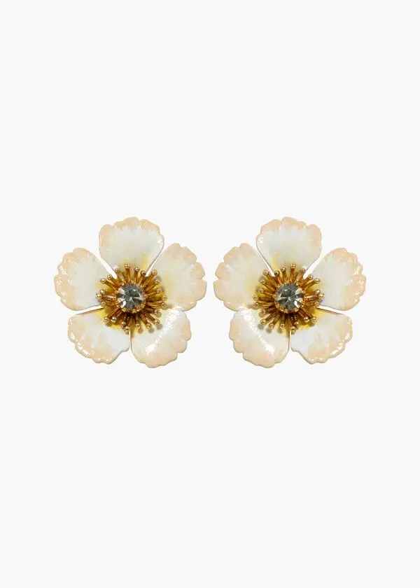 JENNIFER BEHR Deb Earrings - Champagne