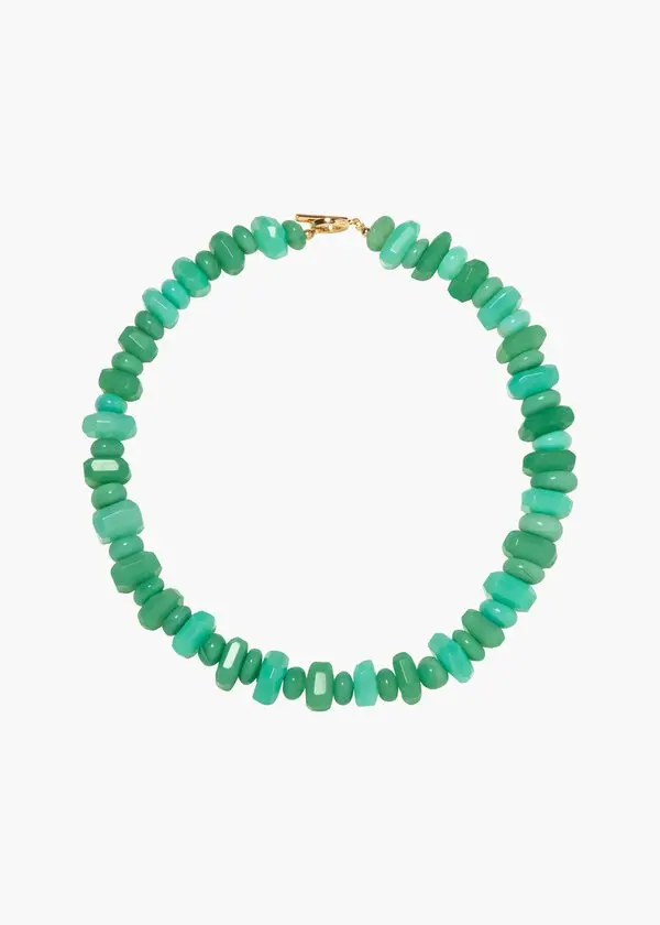 JENNIFER BEHR Luana Necklace - Chrysoprase