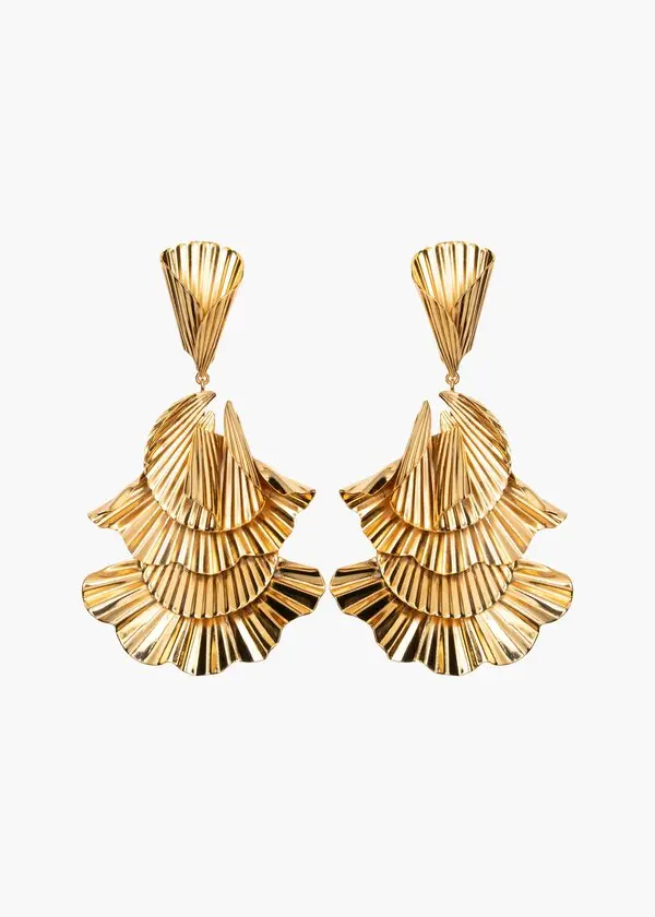 JENNIFER BEHR Sereia Earrings - Gold