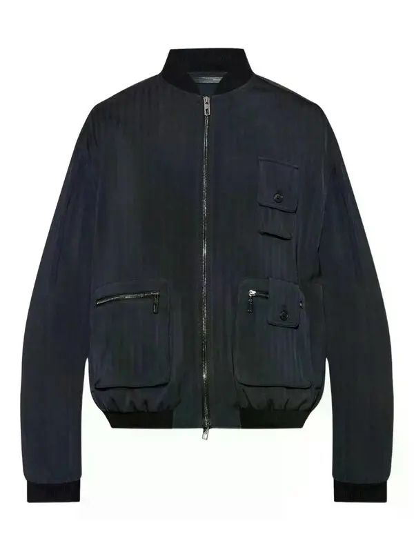 Giorgio Armani Zip-up Bomber Jacket