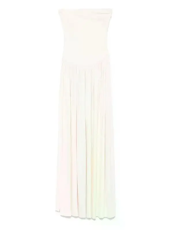 AYA MUSE Strapless Midi Dress