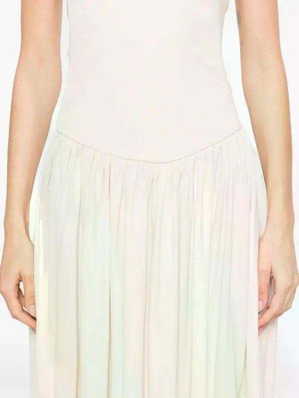AYA MUSE Strapless Midi Dress