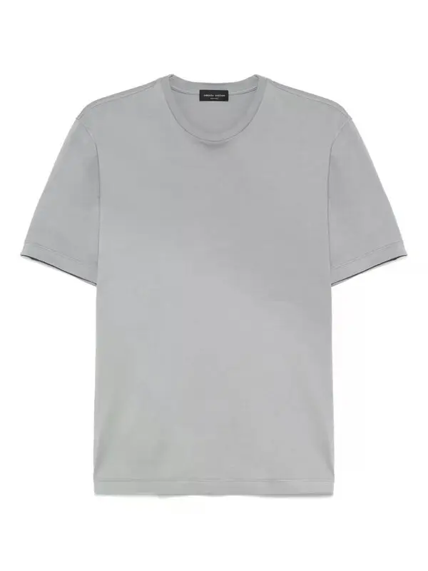 ROBERTO COLLINA Cotton T-shirt - Grey