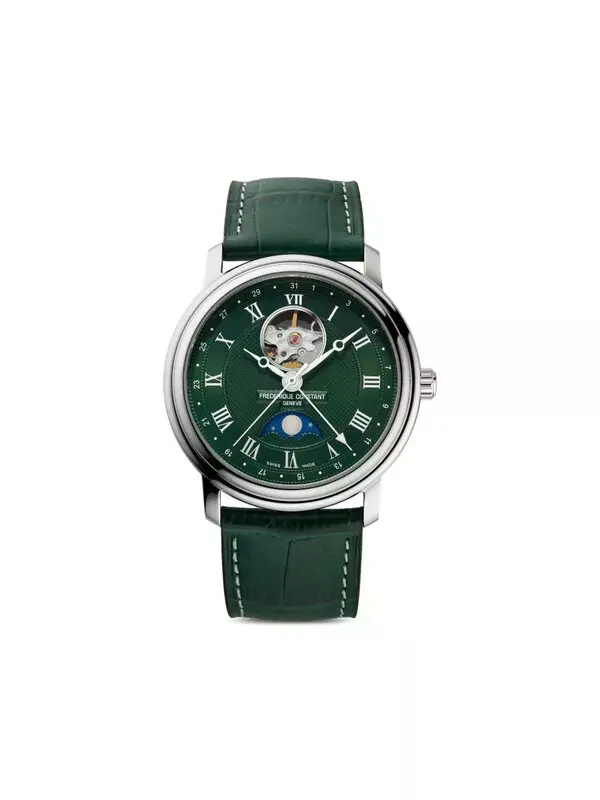 FREDERIQUE CONSTANT Classics Heart Beat Moonphase Date 40mm - Green