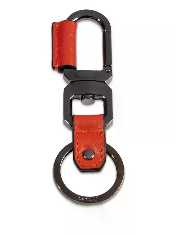 LANCEL Charlie Keyring - Orange