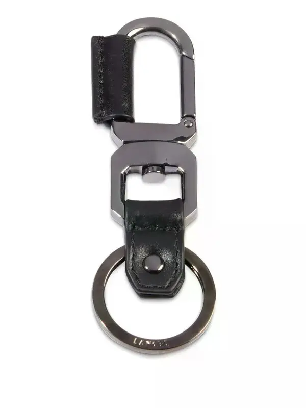 LANCEL Charlie Keyring - Black