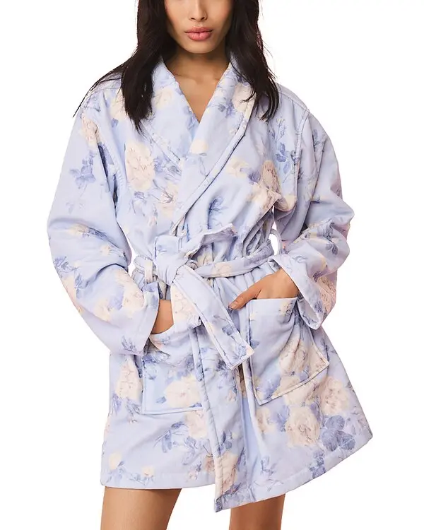 LoveShackFancy Indie Robe - Whisper Blue