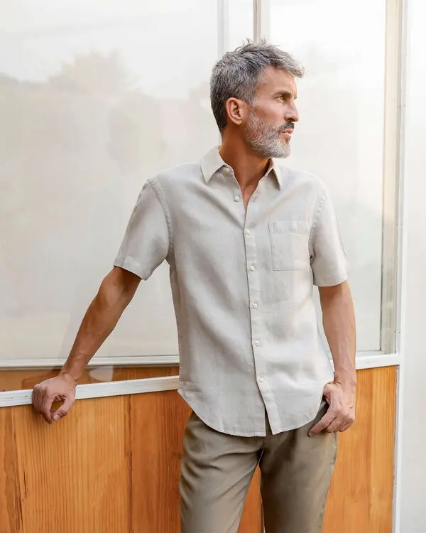 ALEX CRANE Ola Regular Fit Linen Shirt