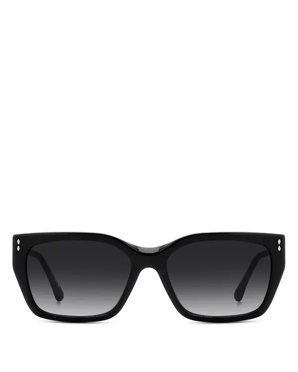 Isabel Marant Geometric Sunglasses, 58mm - Black/gray