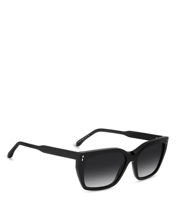 Isabel Marant Geometric Sunglasses, 58mm - Black/gray
