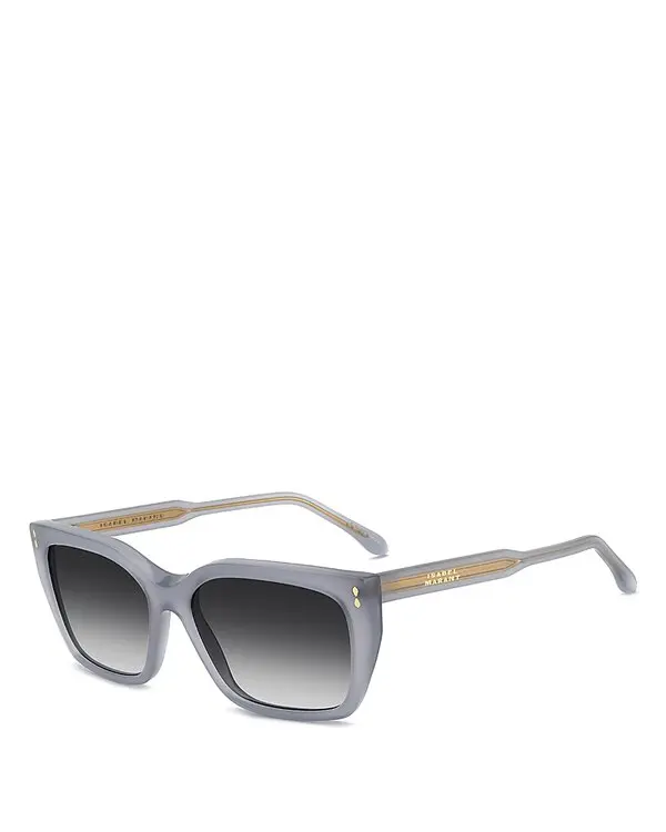Isabel Marant Geometric Sunglasses, 58mm - Lilac/gray