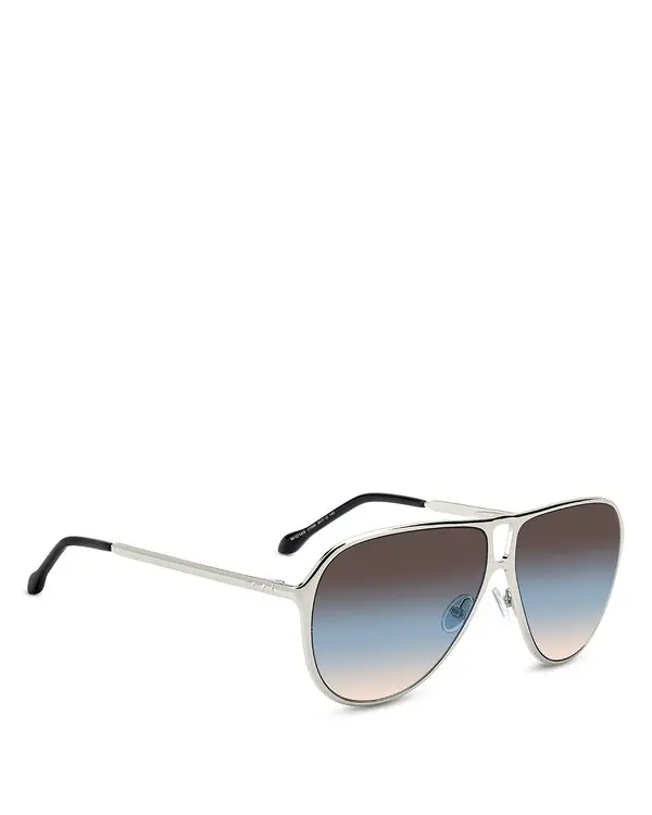 Isabel Marant 60mm Sunglasses - Silver/gray