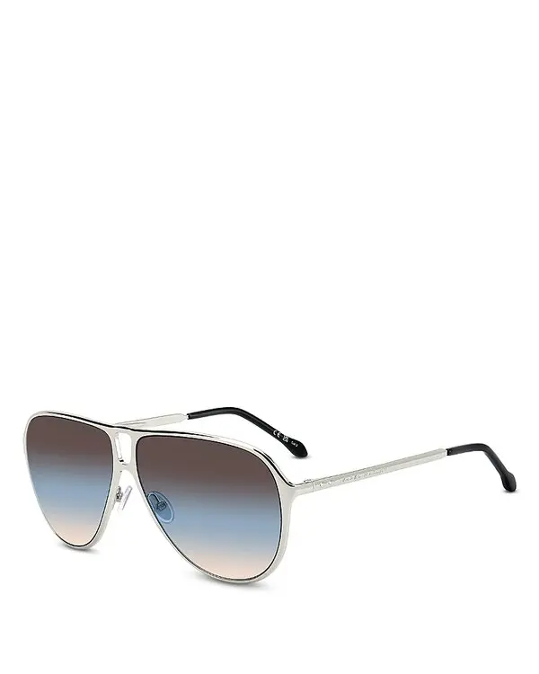 Isabel Marant Étoile 60mm Sunglasses - Silver/gray