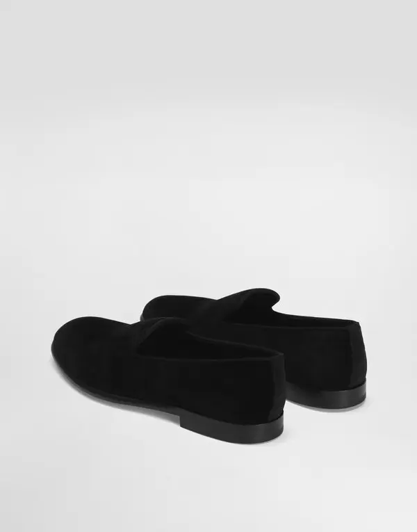 Dolce & Gabbana Pantofola Loafers - Black