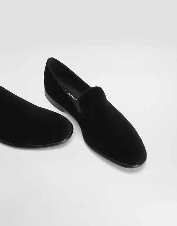 Dolce & Gabbana Pantofola Loafers - Black