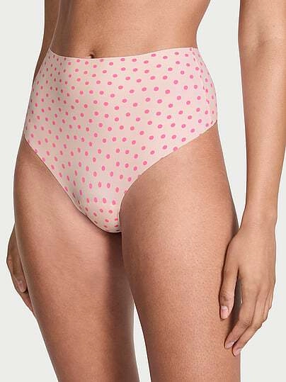 Victoria's Secret No-show High-waist Thong Panty - Print