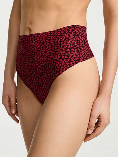 Victoria's Secret No-show High-waist Thong Panty - Print
