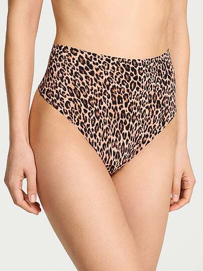 Victoria's Secret No-show High-waist Thong Panty - Print