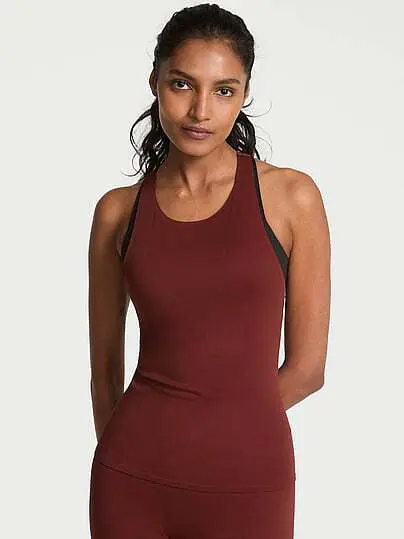 Victoria's Secret Vsx Elevate Tank Top - Brown