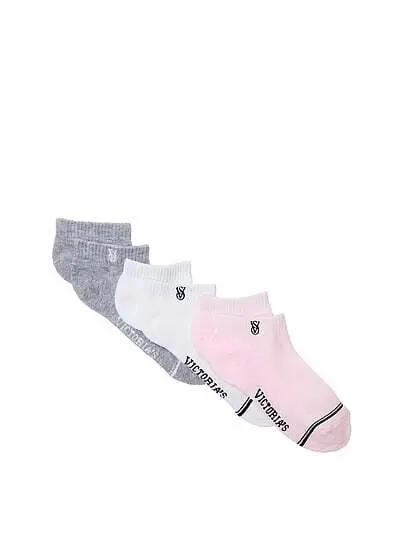 Victoria's Secret 3-pack Ankle Socks - Print