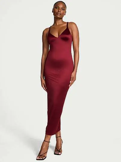 Victoria's Secret Sosleek™ Maxi Slip Dress - Red