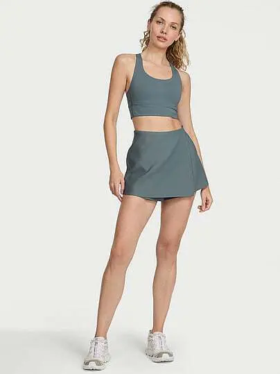 Victoria's Secret Vsx Defined Scuba Skort - Grey