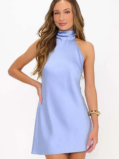 Victoria's Secret Lisa Mini Dress - Blue