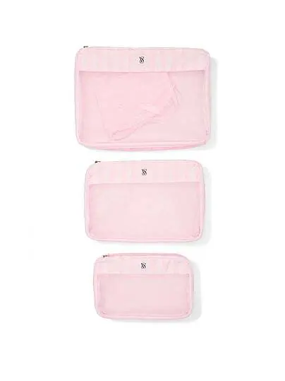 Victoria's Secret 3-piece Packing Cubes Set - Print