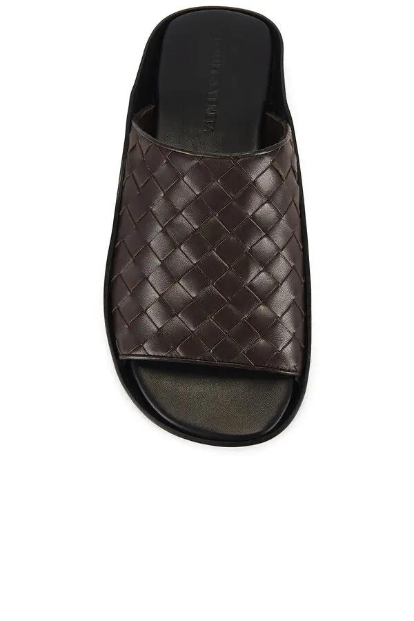 Bottega Veneta Nappa Opaque Weave Mule Sandal