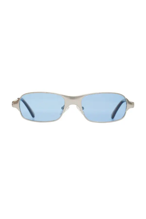 BRU EYEWEAR Aitken Rectangle Sunglasses - Sky