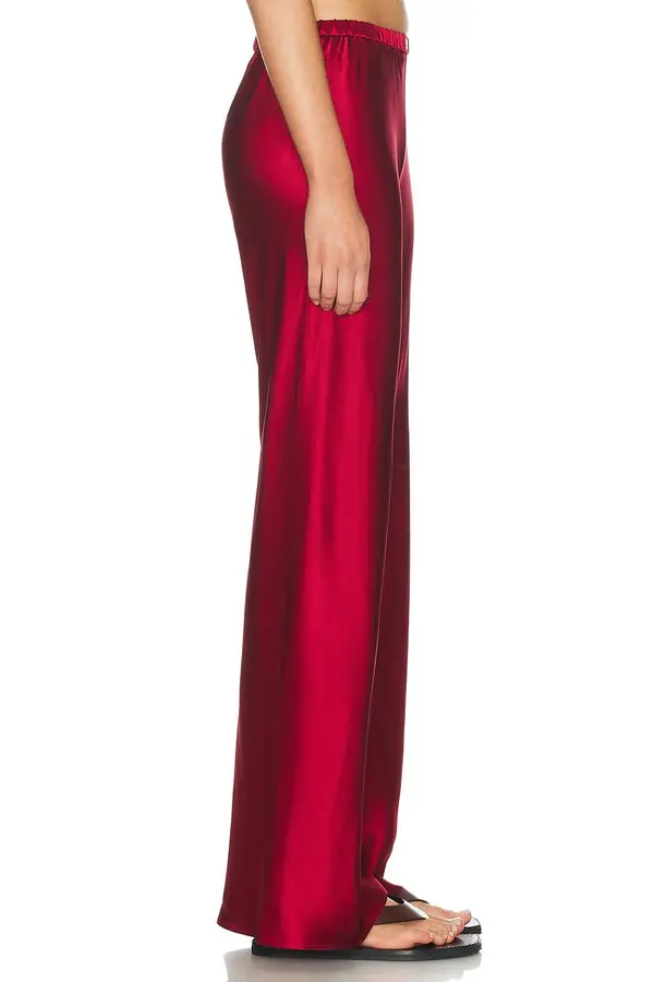 Comme Si Bias Cut Pant - Deep Red