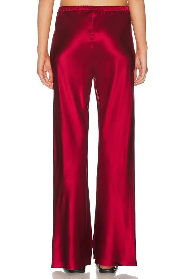 Comme Si Bias Cut Pant - Deep Red
