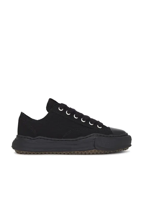 Mihara Yasuhiro Peterson Original Sole Canvas Low-top Sneaker - Black