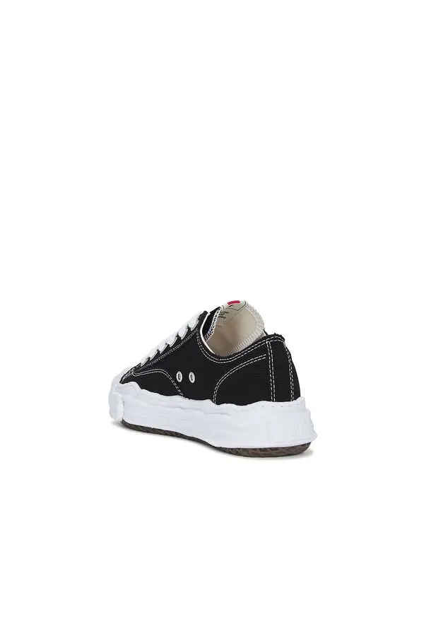 Mihara Yasuhiro Hank Original Sole Canvas Low-top Sneakers - Black