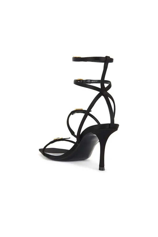 Saint Laurent Lydia Sandal - Nero