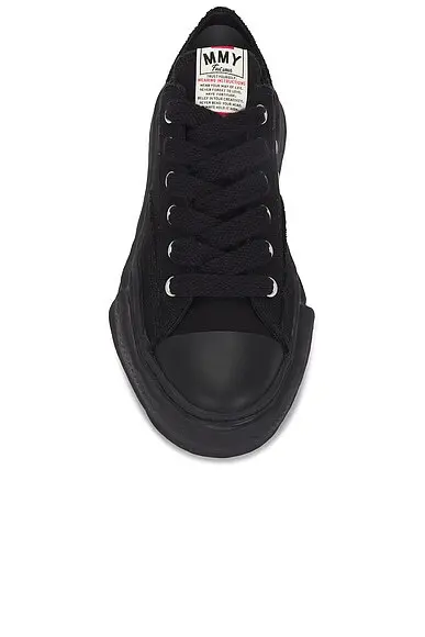 Mihara Yasuhiro Peterson Original Sole Canvas Low-top Sneaker - Black