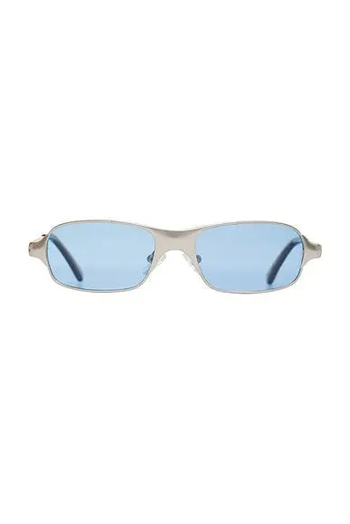 BRU EYEWEAR Aitken Rectangle Sunglasses - Sky