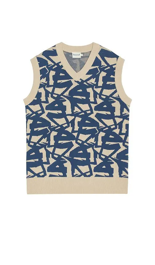 BOUND Abstract Ocean Vest