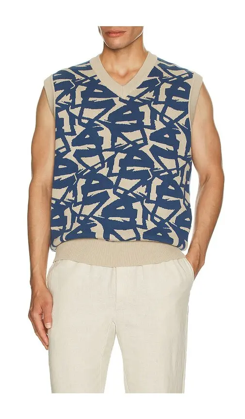 BOUND Abstract Ocean Vest
