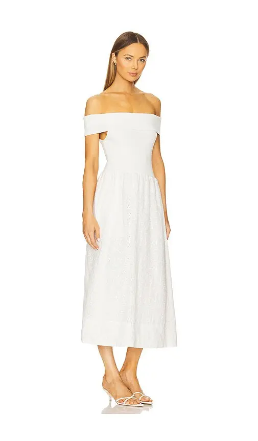 cloth and stone linen dress Angelina Linen Dress Stone