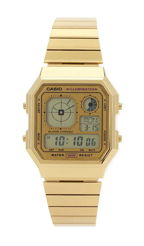 Casio A130 Series Watch - Metal Gold