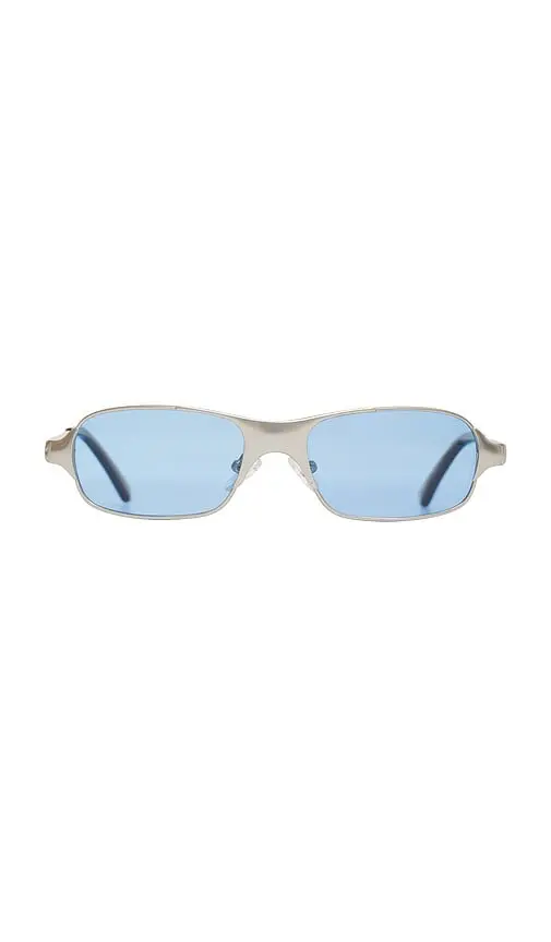 BRU EYEWEAR Aitken Rectangle Sunglasses - Sky