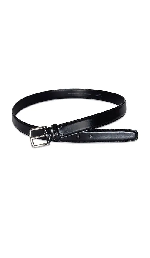 Vince 30mm Spazzolato Belt - Black