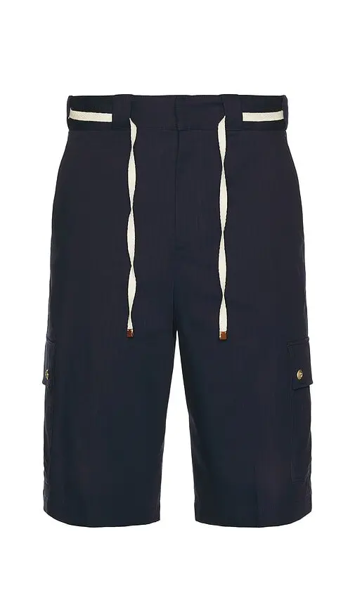 DRÃ´LE DE MONSIEUR Workwear Chevron Shorts
