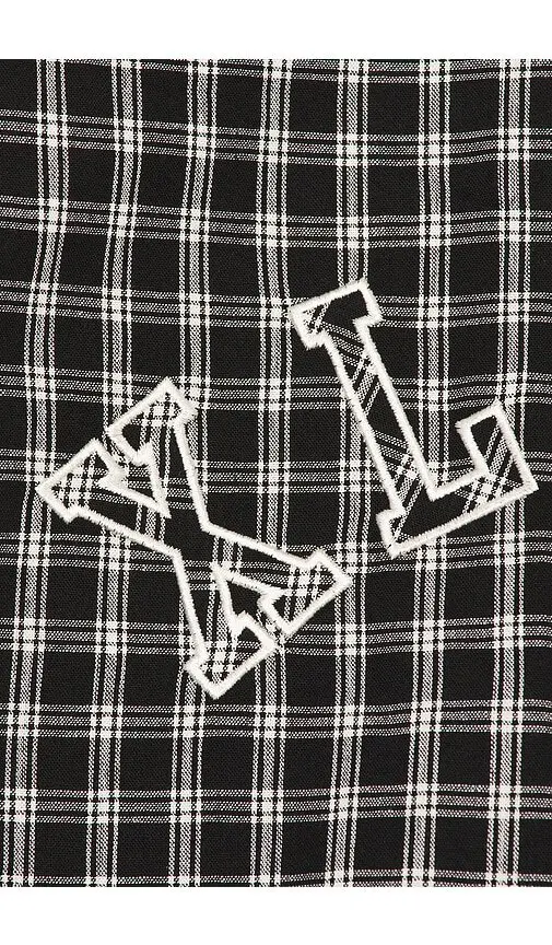 XLARGE Patch Logo Plaid Shirt
