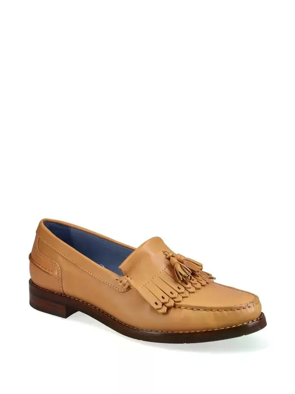 BIRD&CO Blue Bird Shoes Fringed Loafers