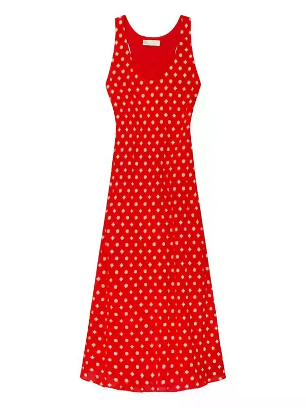 Tory Burch Printed Midi Dress