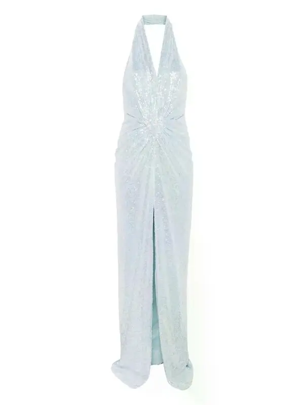 Costarellos Sequin-embellished Maxi Dress