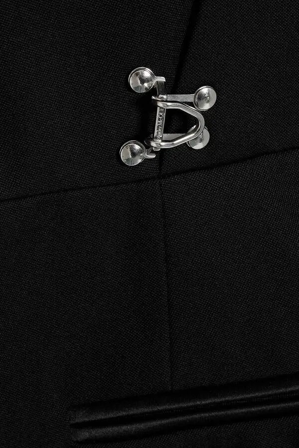 alexander mcqueen tuxedo mini dress NEW ALEXANDER MCQUEEN SEXY TUXEDO MINI DRESS SZ 42 MRSP $2540 CURRENT